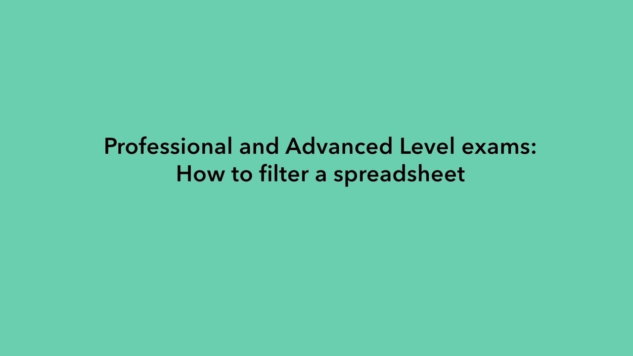 Exam resources and support videos | ICAEW