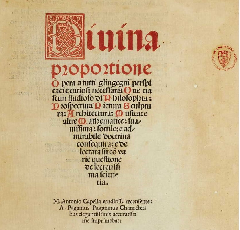 Divina proportione | ICAEW