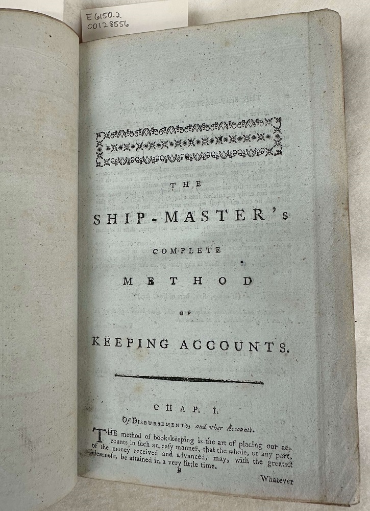 The ship-master's assistant and owner's manual | ICAEW