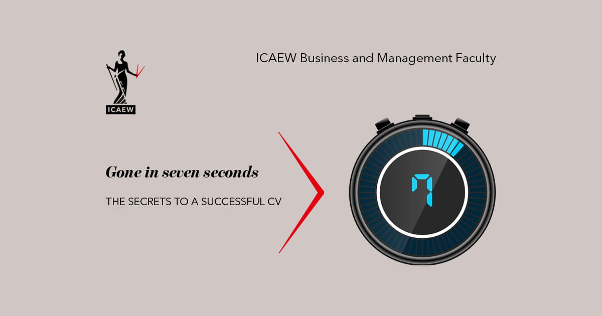 The secrets to a successful CV | ICAEW