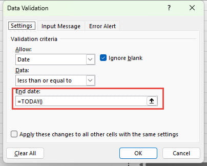 Advanced Data Validation – part 1 | ICAEW