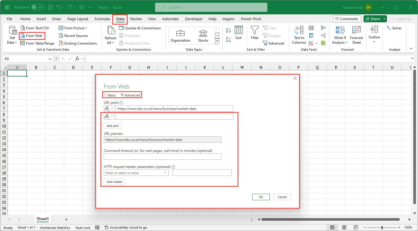 Getting Internet data into Excel just got easier | ICAEW