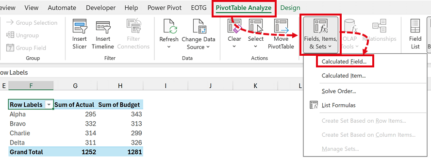 Adding calculated fields to the GROUPBY function | ICAEW