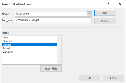 Adding calculated fields to the GROUPBY function | ICAEW