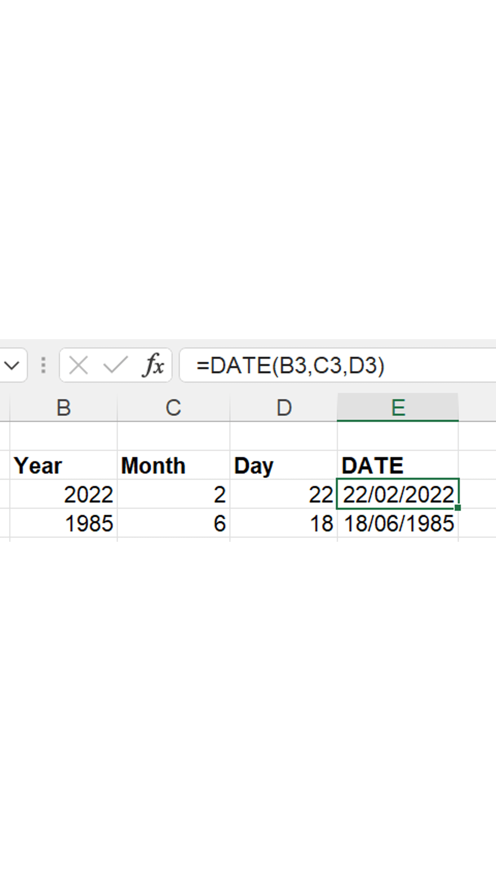 Excel Tip of the Week #432 - Date-creating formulas redux | ICAEW